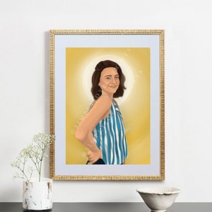 Salt + Light Bl. Chiara Luce Badano Digital Art Print | Catholic ...