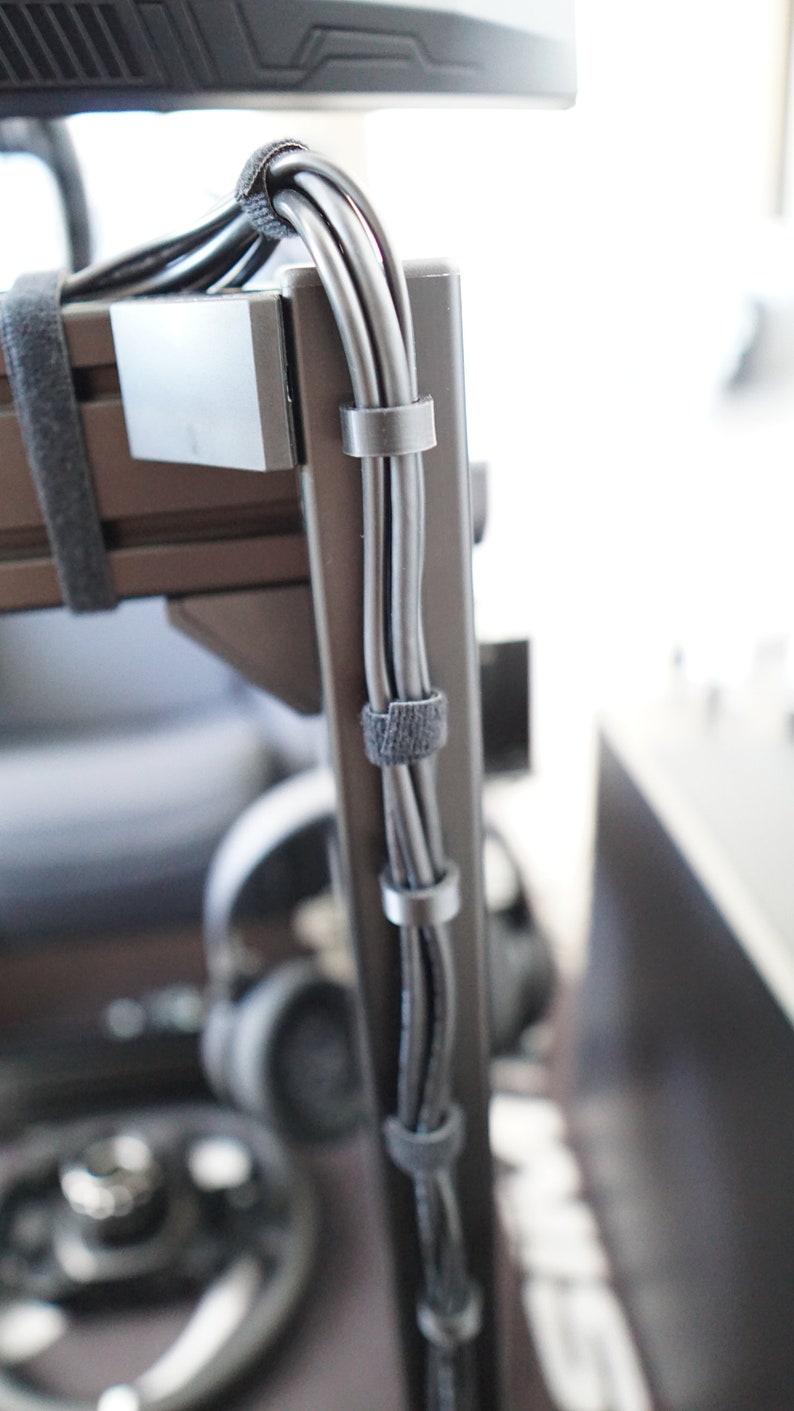 SIM Racing SIM Rig Cable Clips Wiring Holder for Extrusion - Etsy