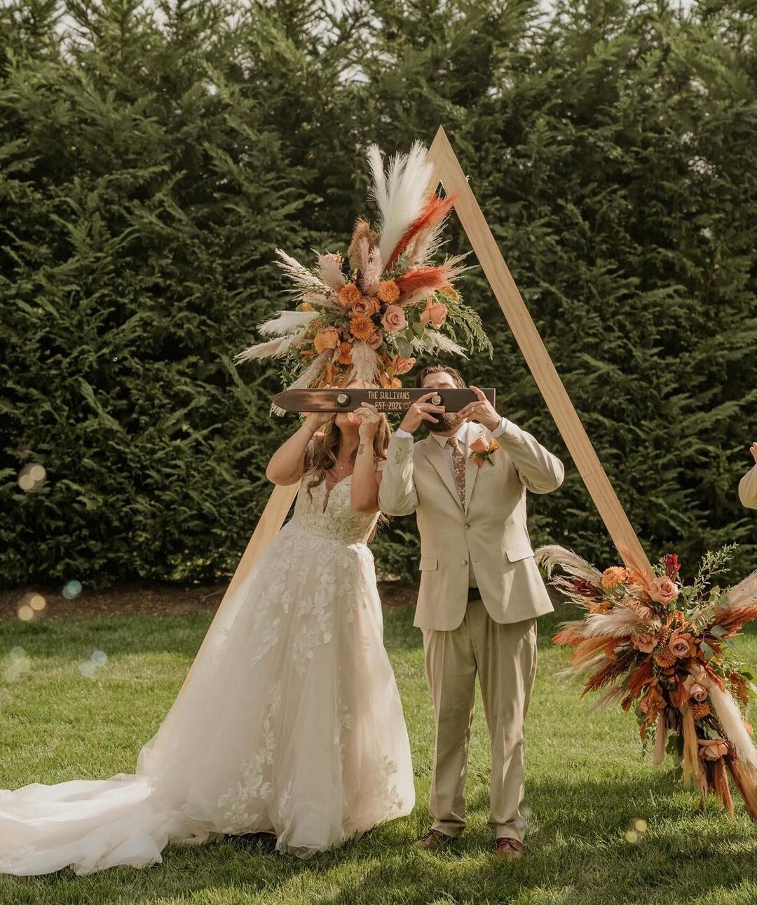 Newly Engaged Couples Gift, Mini Wedding Unity Shot Ski, Custom ...