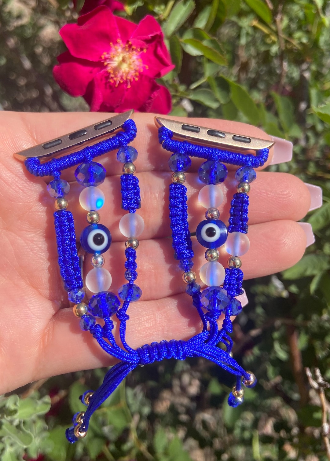 Handmade Evil Eye Apple Watch Brand - Etsy