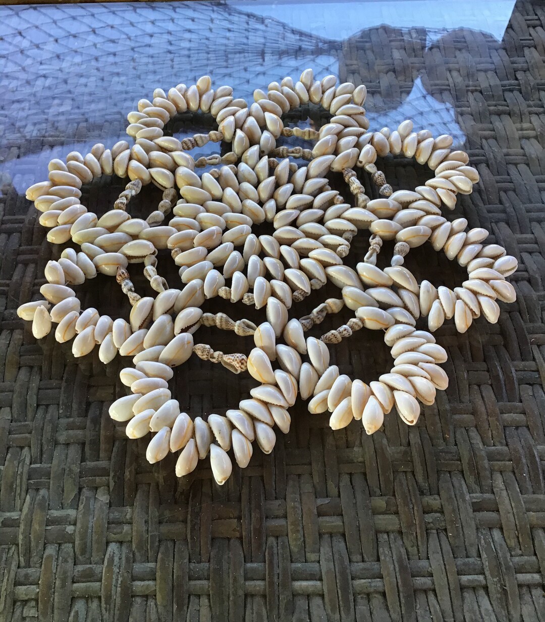 Two Puka Shell Hot Plate, Trivet, Tiki, Tiki Bar Placemat, Shell ...