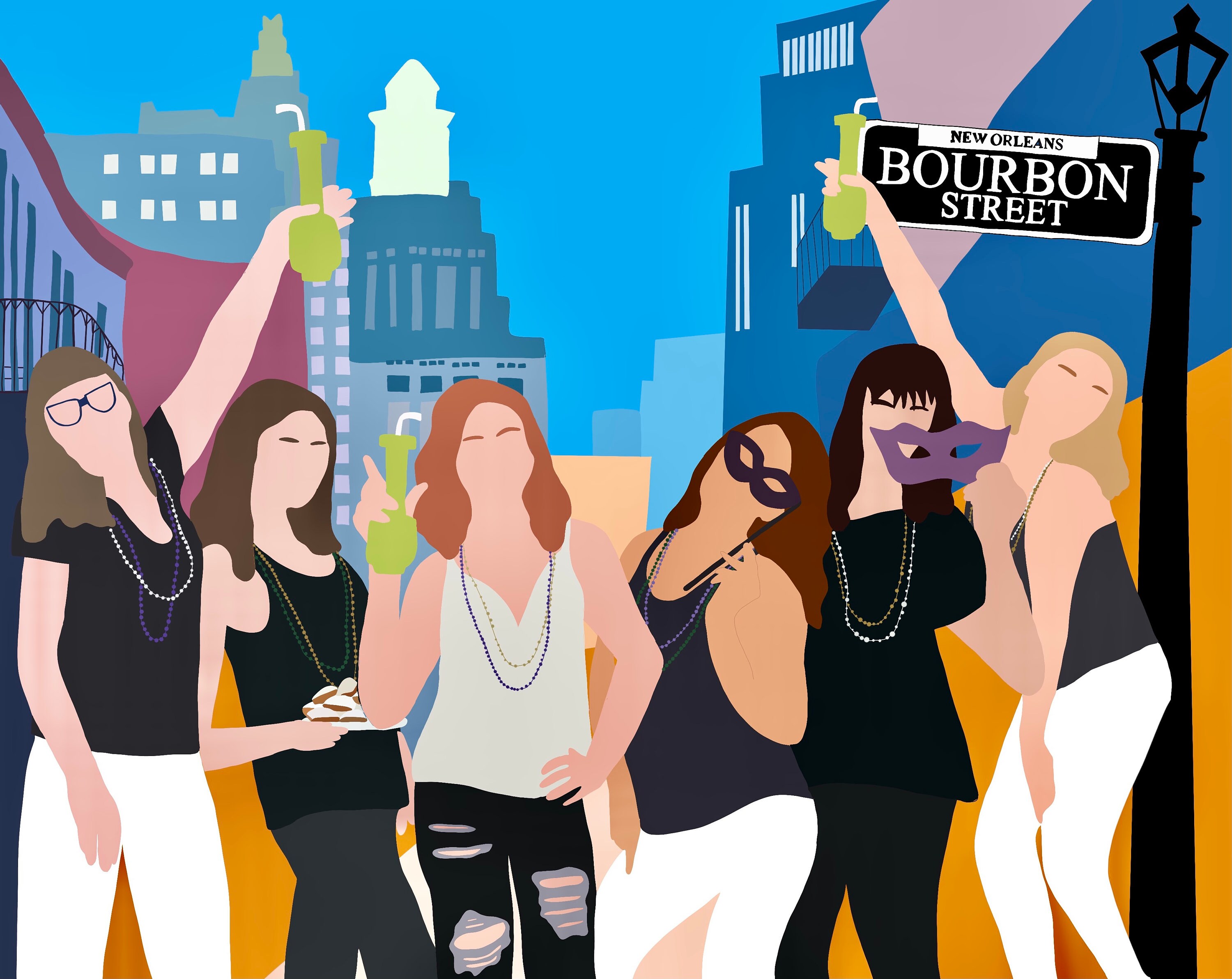 Custom Cartoon Large Group - Etsy