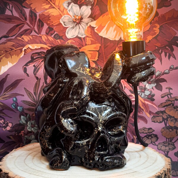 Skull Lamp - Etsy