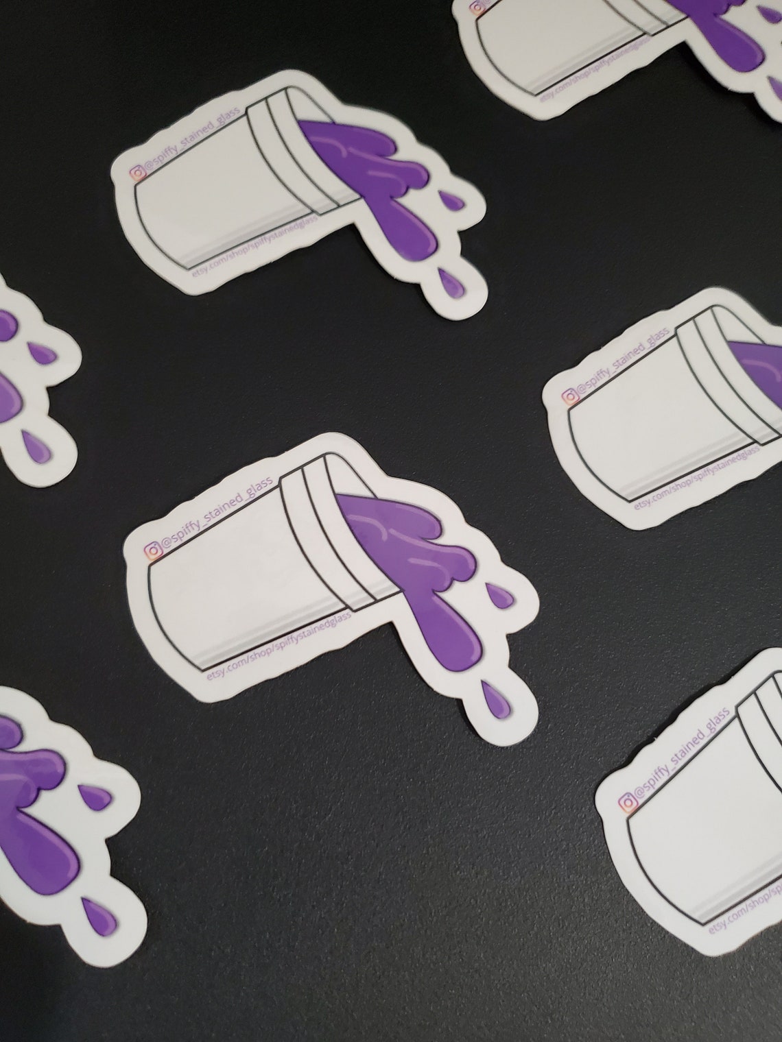 Set of 3 Stickers Double Cup Lean Purple Drank | Etsy