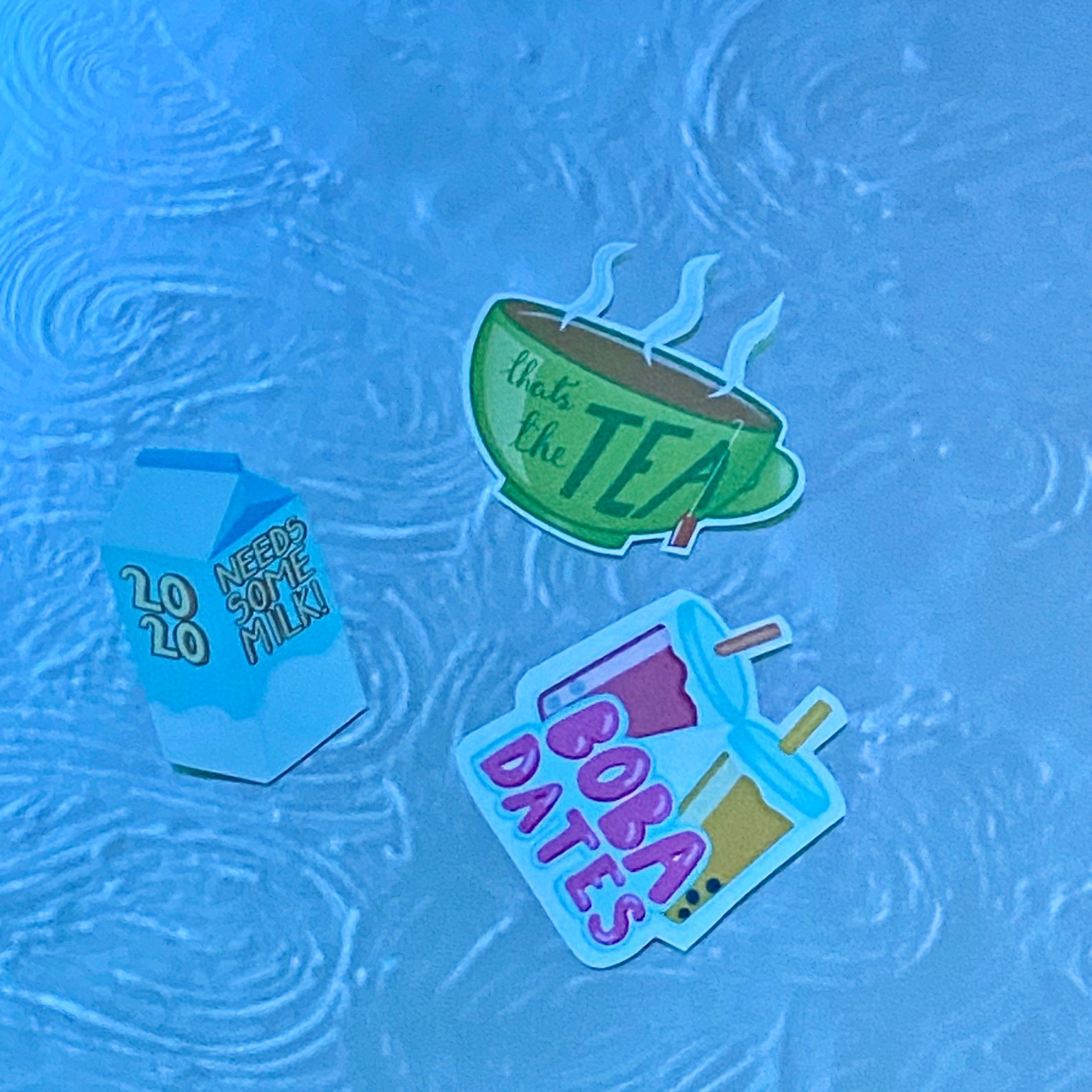 Drinks Menu 3 Pack Sticker Set | Etsy