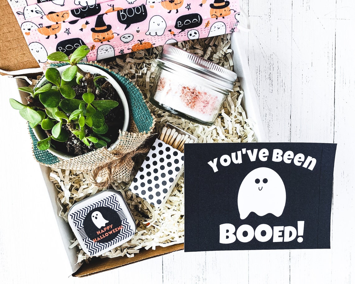 Halloween Boo Box Friend Boo Box Youve Been Booed Box | Etsy