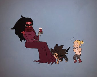 Catra and Adora Art - Etsy