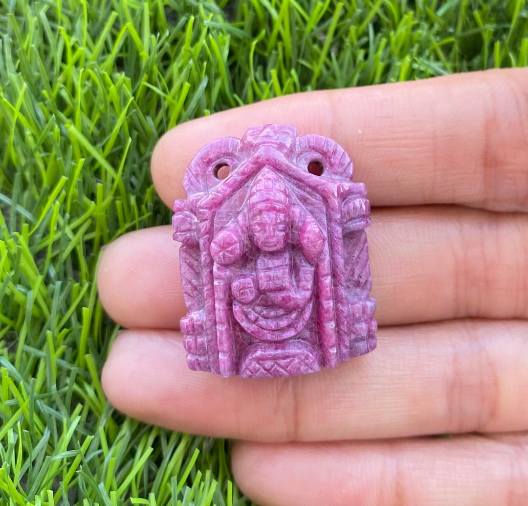 Natural Ruby Venkateswara Statue God Statue Hand Carved Ruby - Etsy
