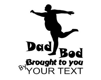 Funny Fat Guy Decal | Etsy