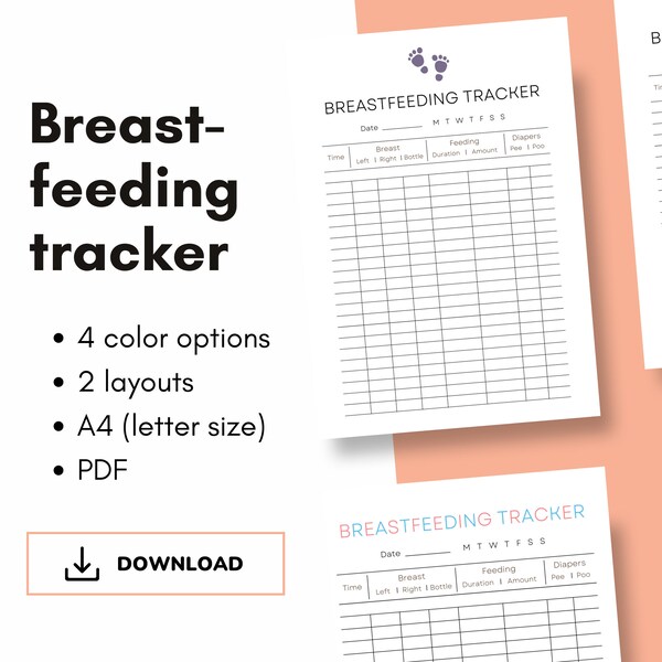 Feeding Tracker - Etsy