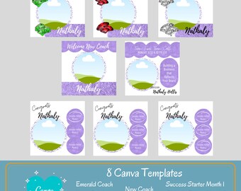 Templates Design & Templates CANVA Beachbody Star Diamond Coach ...