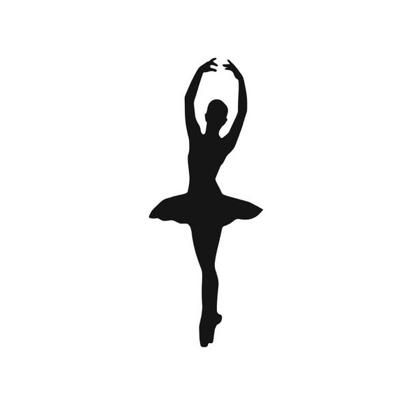 Dancer Vinyl Decal - Etsy
