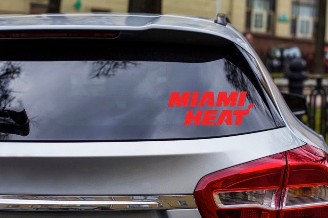Vinyl Decal Miami Vinyl Decal Sticker for Laptops, Car Window, Cups ...