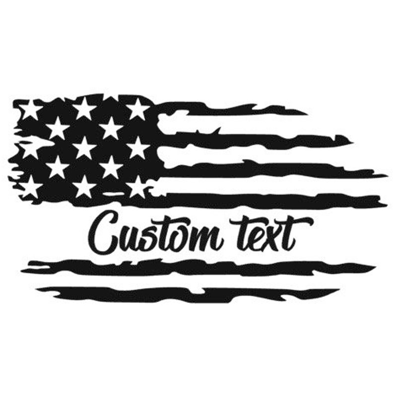 American Flag Decal - Etsy