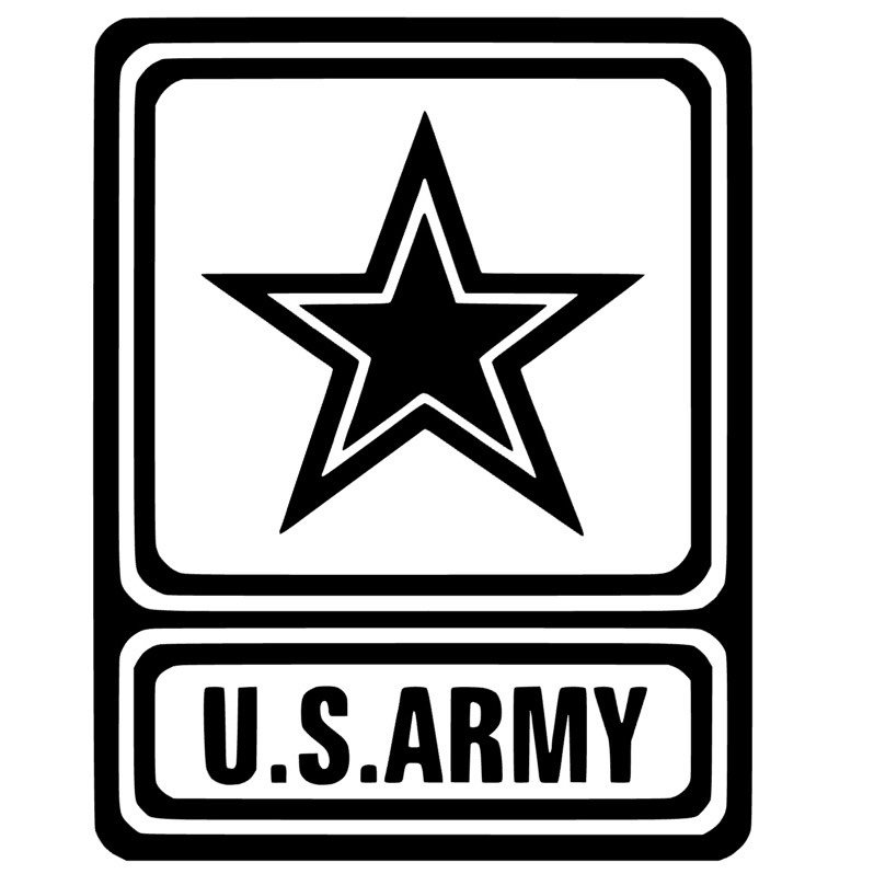 Vinyl Decal U.S Army Vinyl Decal Sticker for Laptops, Car Window, Cups ...
