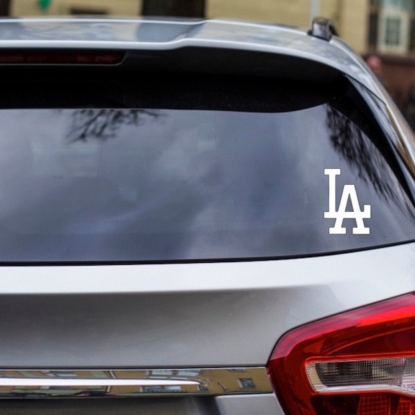 La Dodgers Decal - Etsy