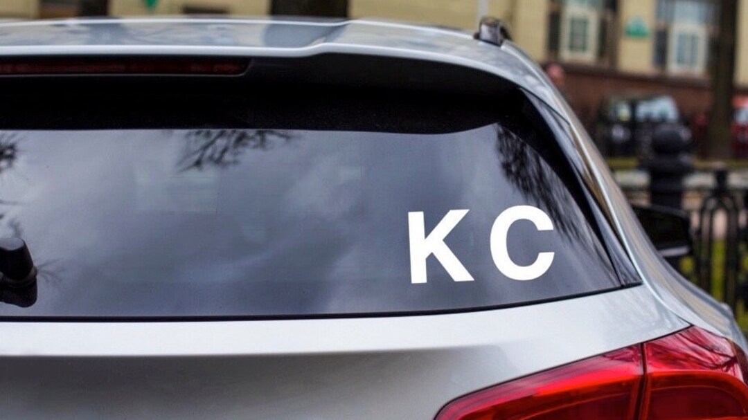 Vinyl Decal KC Baldwin Logo Kansas City Vinyl Decal Sticker for Laptops ...