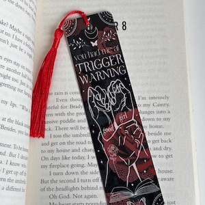 Dark Romance Bookmark| Smutty Book Club Bookmark| Morally Grey| Trigger Warnings| Romance| Smut ...