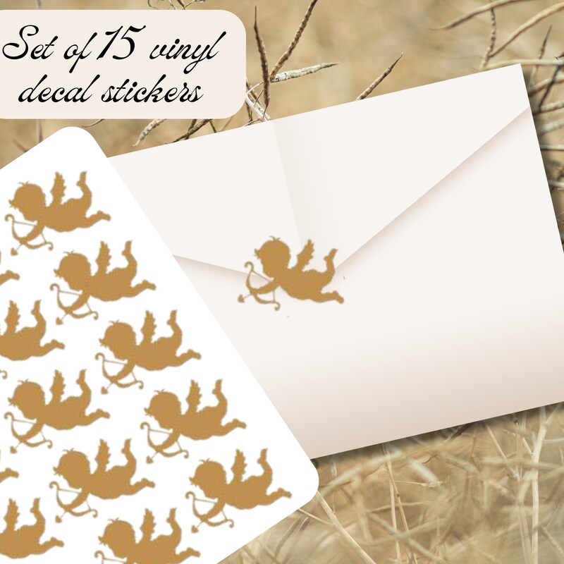 Cherub Vinyl Stickers - Etsy UK
