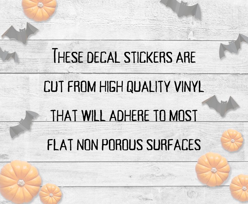 Creepy Witch Hand Spider Vinyl Decal - Halloween Party Decor - Etsy