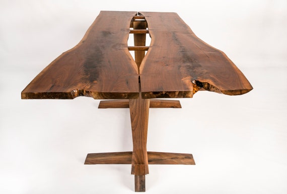 Conoid Table Design Inspired by George Nakashima Midcentury - Etsy