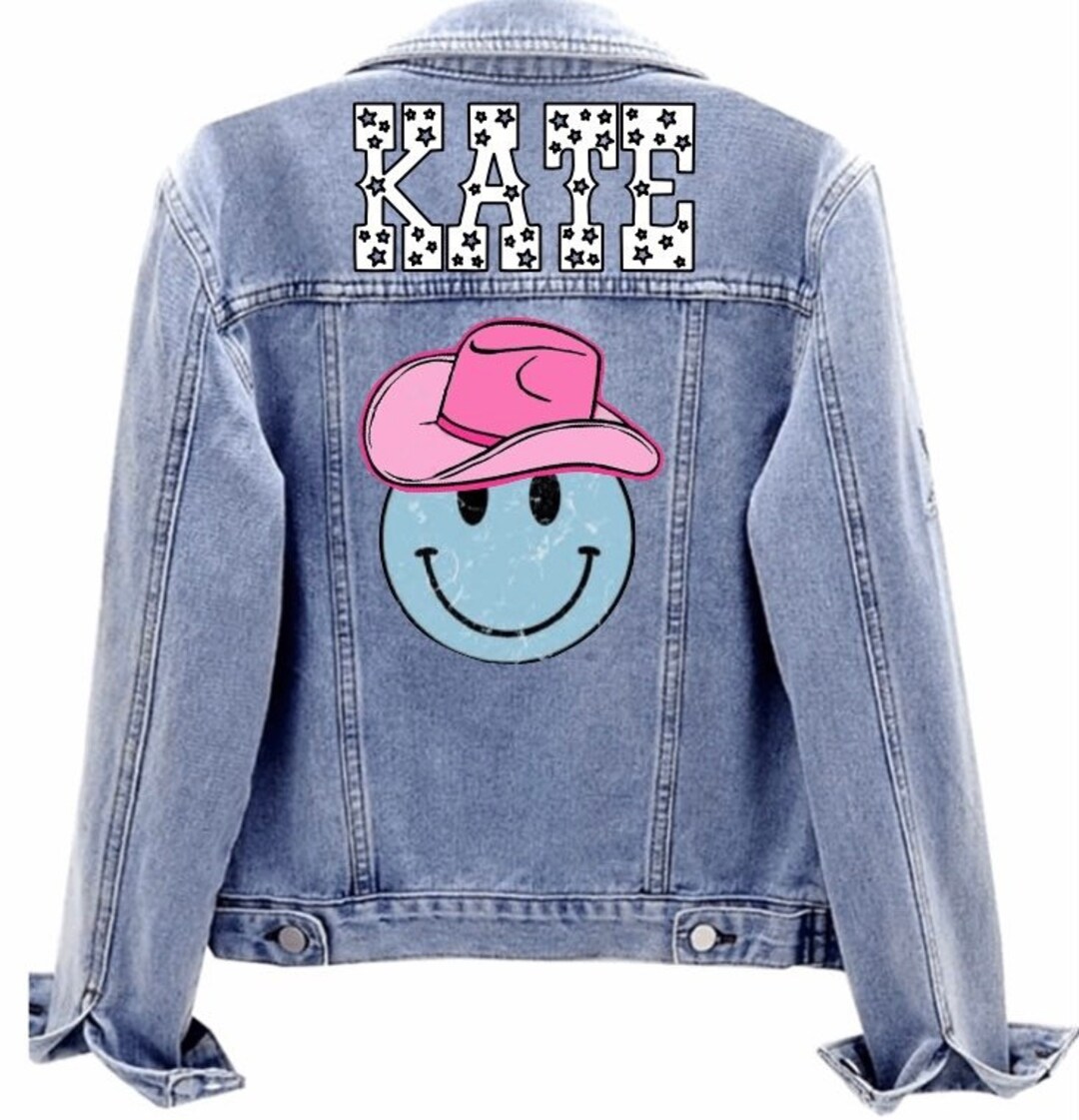 Personalized Denim Jacket - Etsy