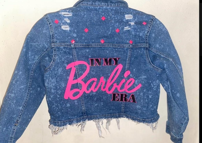 Custom Barbi Jean Jacket - Etsy
