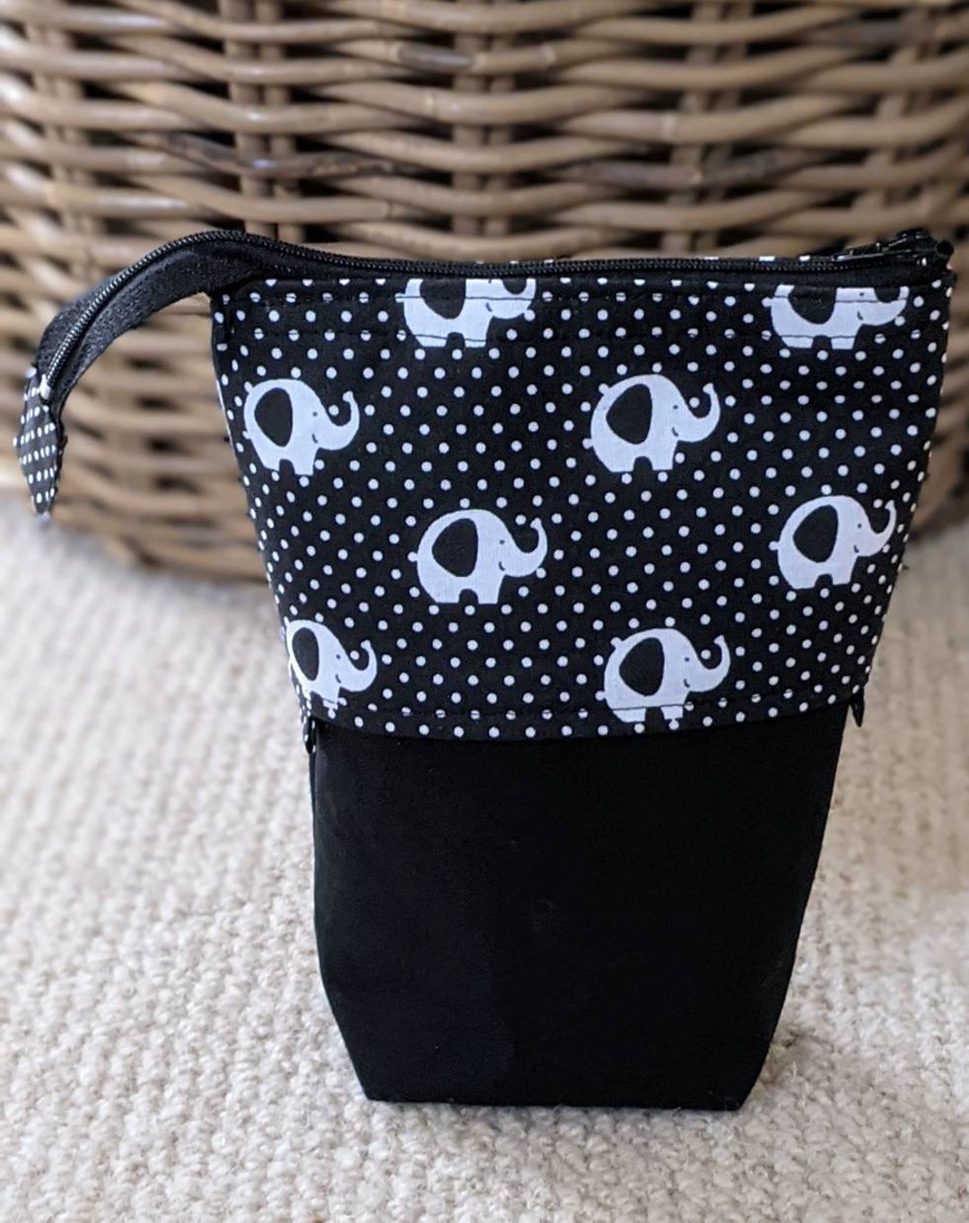 Handmade Elephant Print Pop up Pen Holder - A Fun Twist to Stay ...