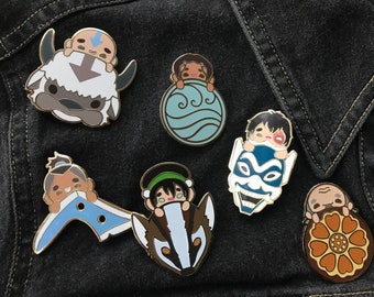 Avatar the Last Airbender Pins - Etsy