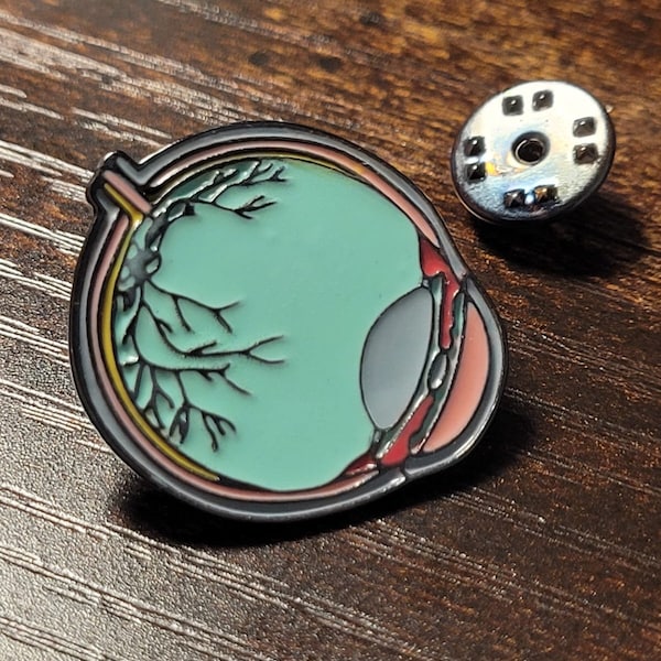 Eyeball Pin - Etsy