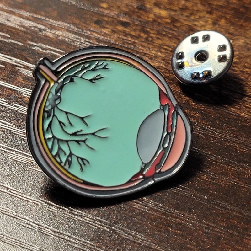 Eyeball Pin - Etsy