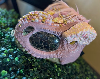 Pink Dino Furry Mask - Etsy