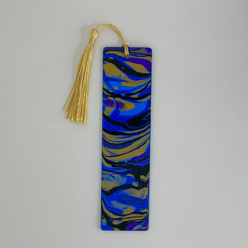 Trippy Hand-painted Bookmarks - Etsy