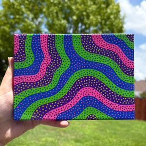 Assorted Trippy 5x7" Paintings - Etsy