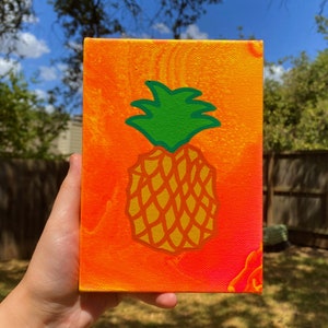 Assorted Trippy 5x7" Paintings - Etsy