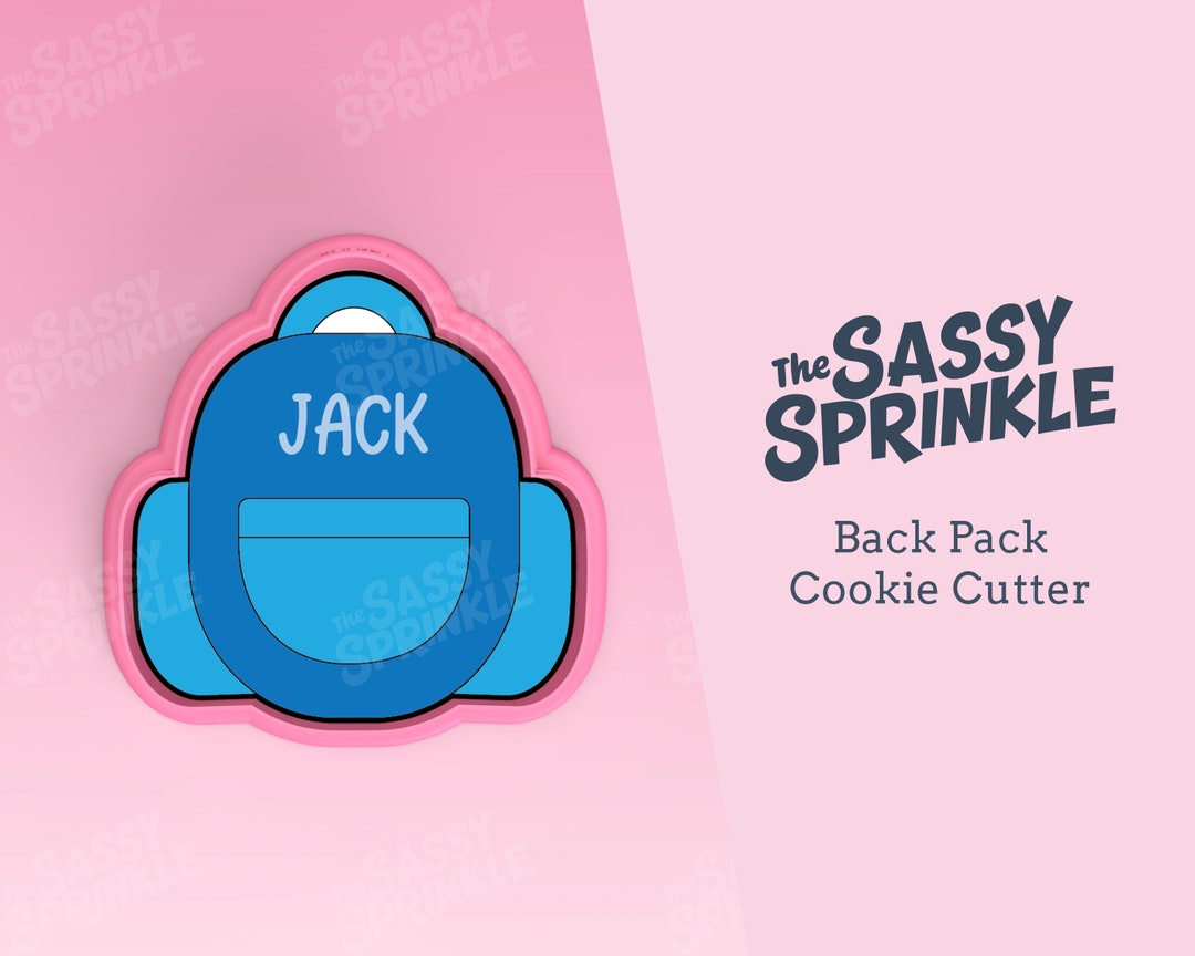 Backpack Cookie Cutter, Back to School Cookies - Etsy