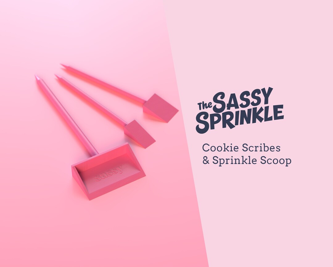 Sprinkle Scoop and Cookie Scribe Set - Etsy