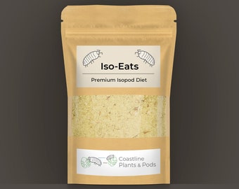 Iso-wood Isopod Supplement Isopod Food Premium Bug Food - Etsy