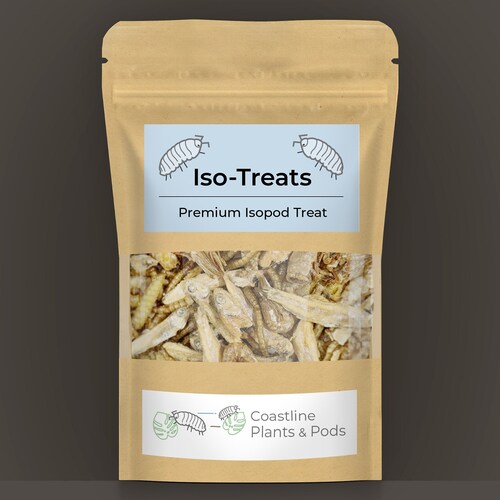 Iso-leaf Isopod Treat Isopod Food Premium Bug Food Insect - Etsy