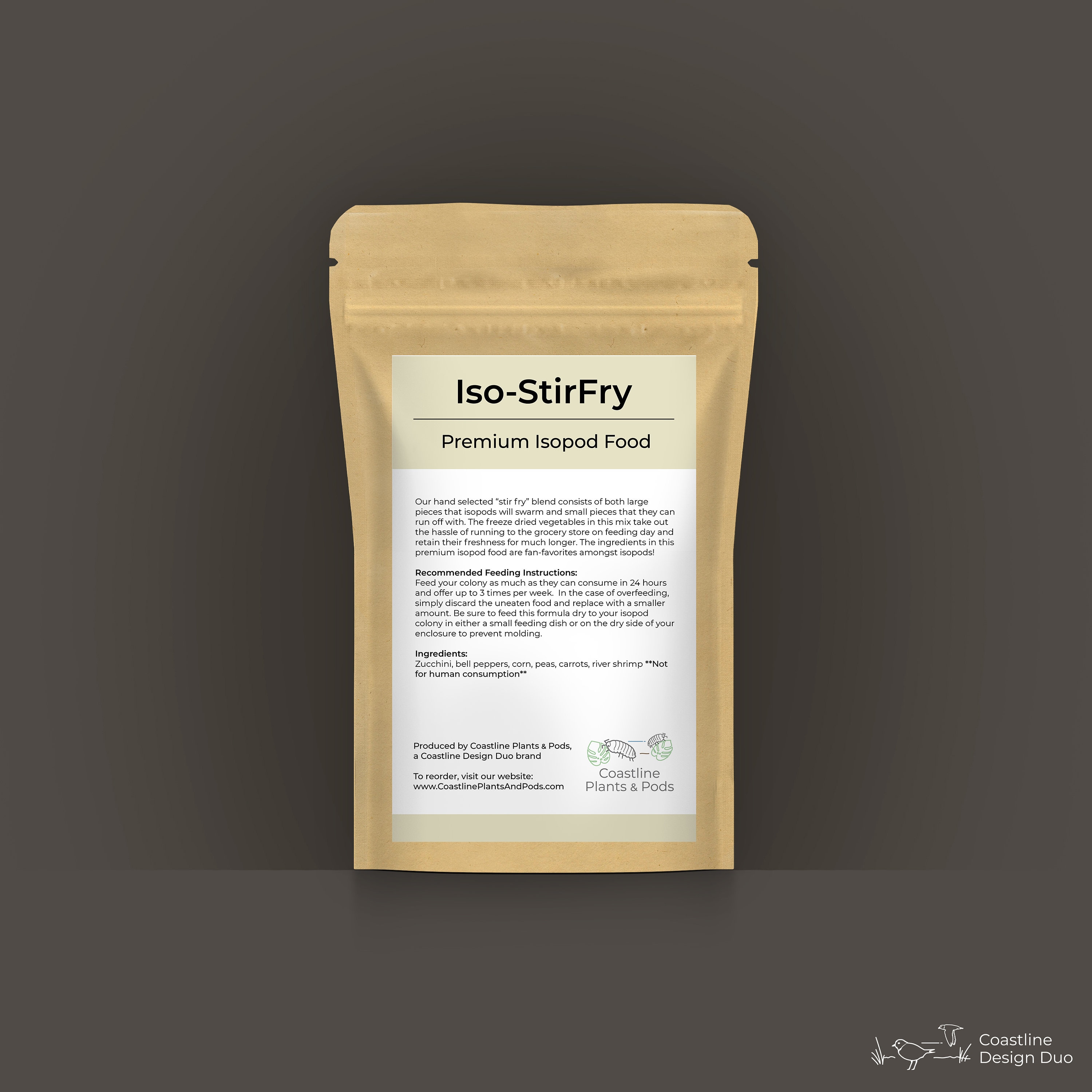 Iso-stirfry, Isopod Food, Isopod Treat, Premium Bug Food, Insect Food ...