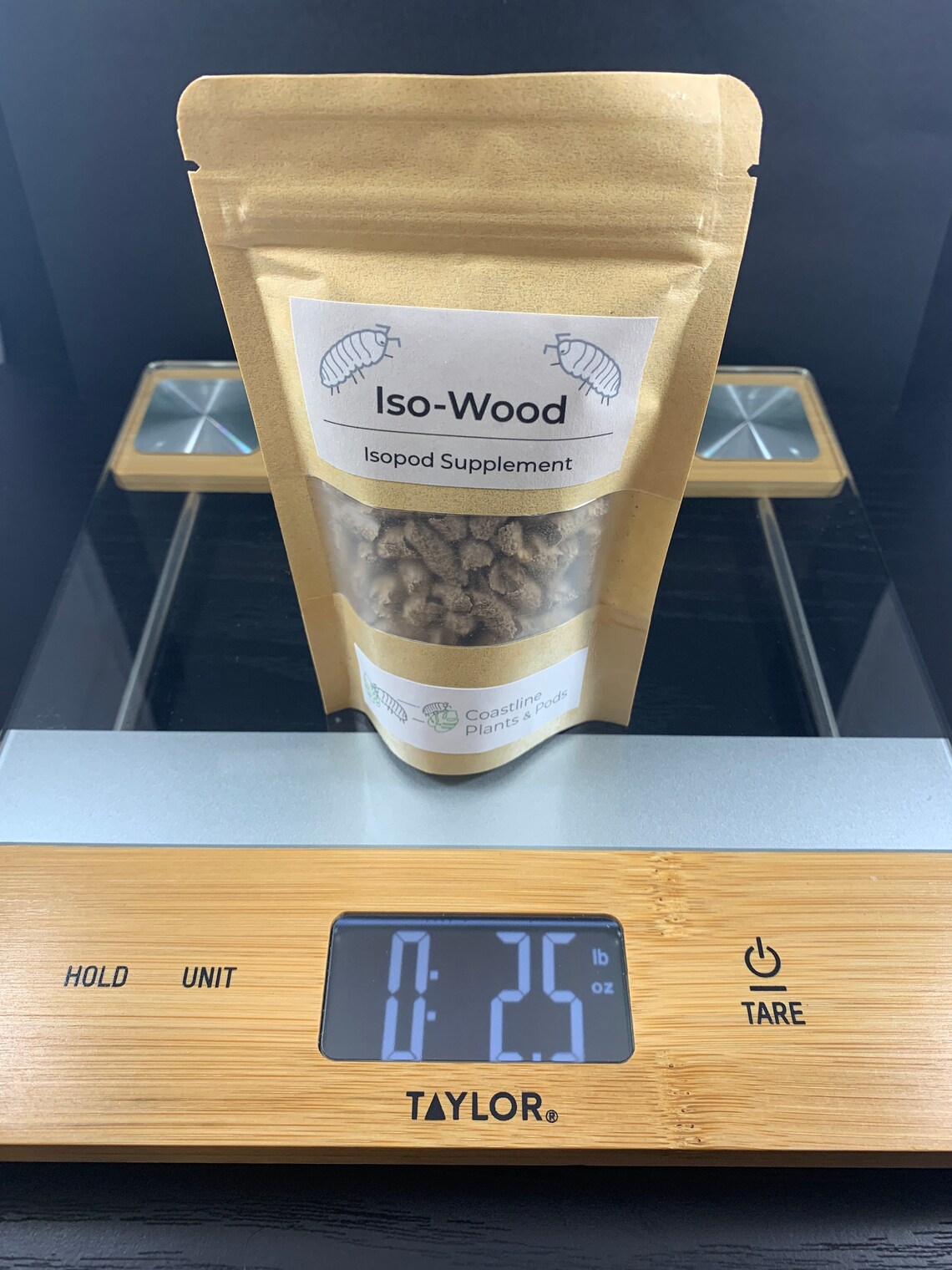 Iso-wood, Isopod Supplement, Isopod Food, Premium Bug Food, Insect Food ...