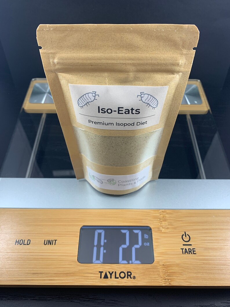 Iso-eats Isopod Food Isopod Complete Diet Premium Bug Food - Etsy
