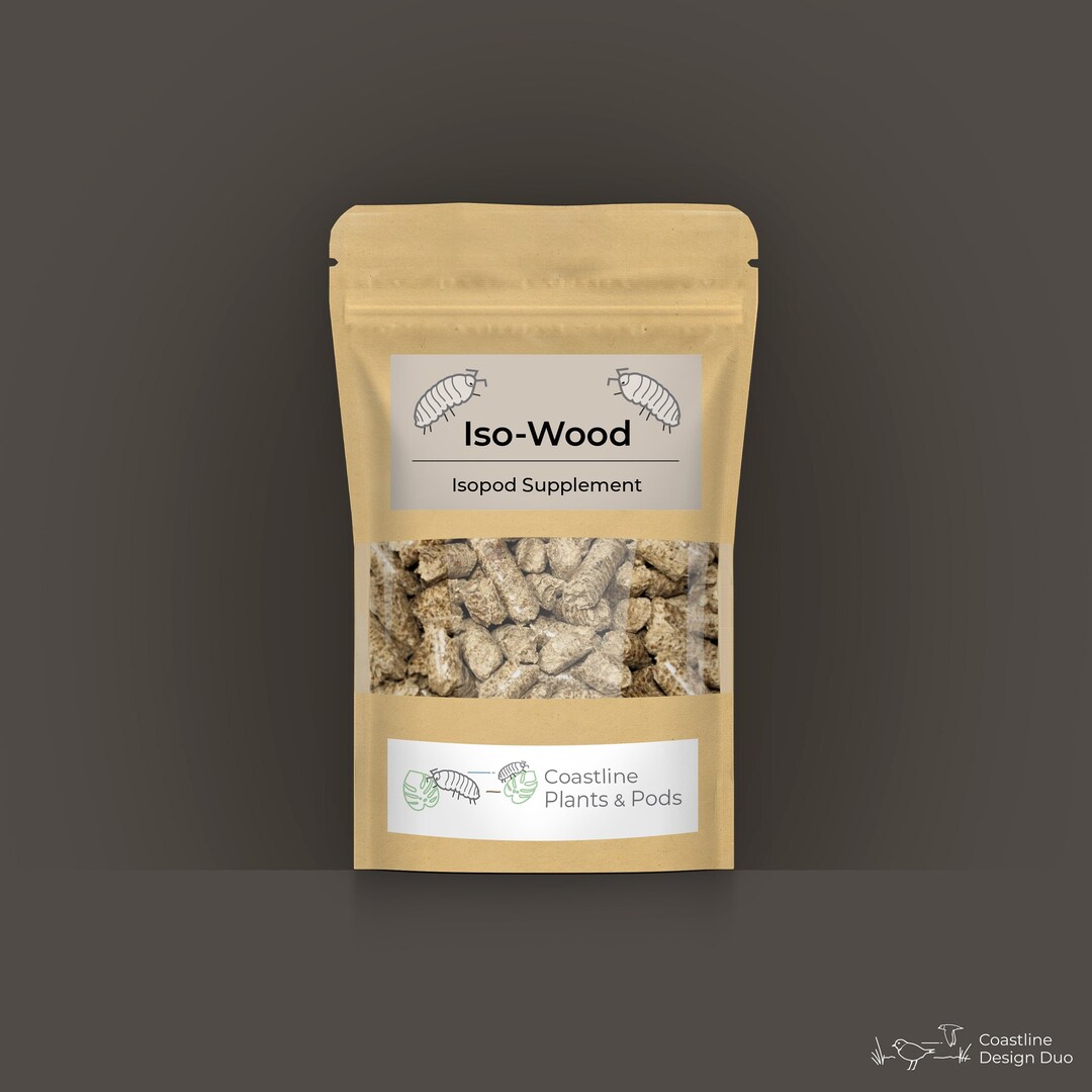 Iso-wood, Isopod Supplement, Isopod Food, Premium Bug Food, Insect Food ...