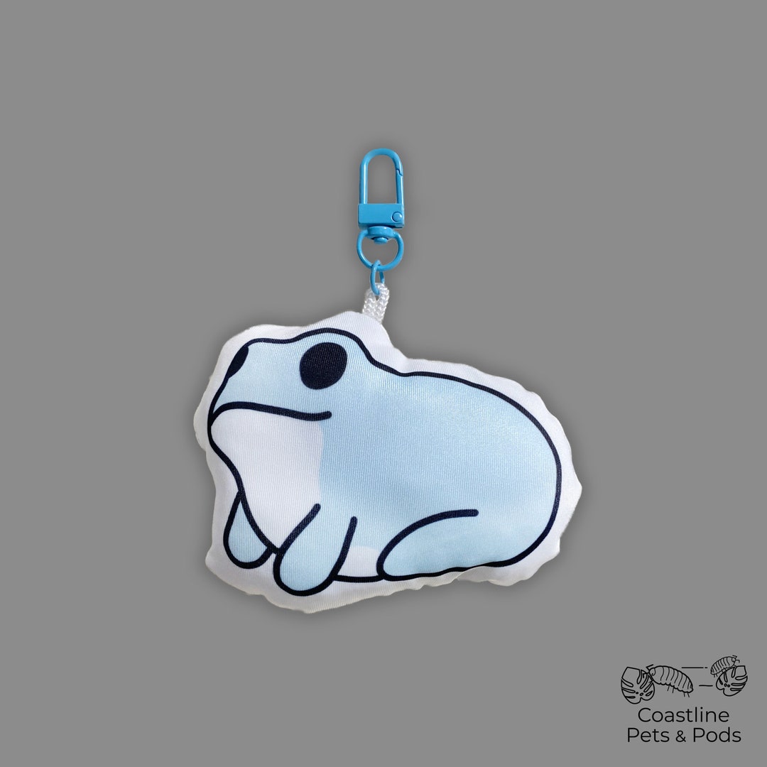 Whites Tree Frog Plushie Keychain, Dumpy Tree Frog Plush, Dumpy Tree ...