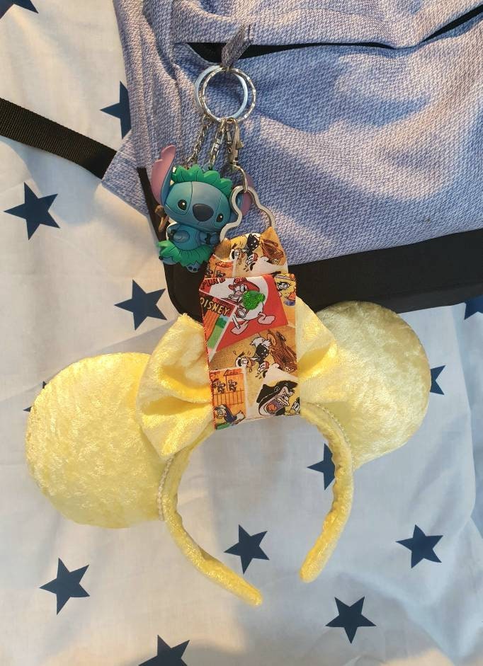 Mickey ear holder disney ear holder for bag disney ear | Etsy