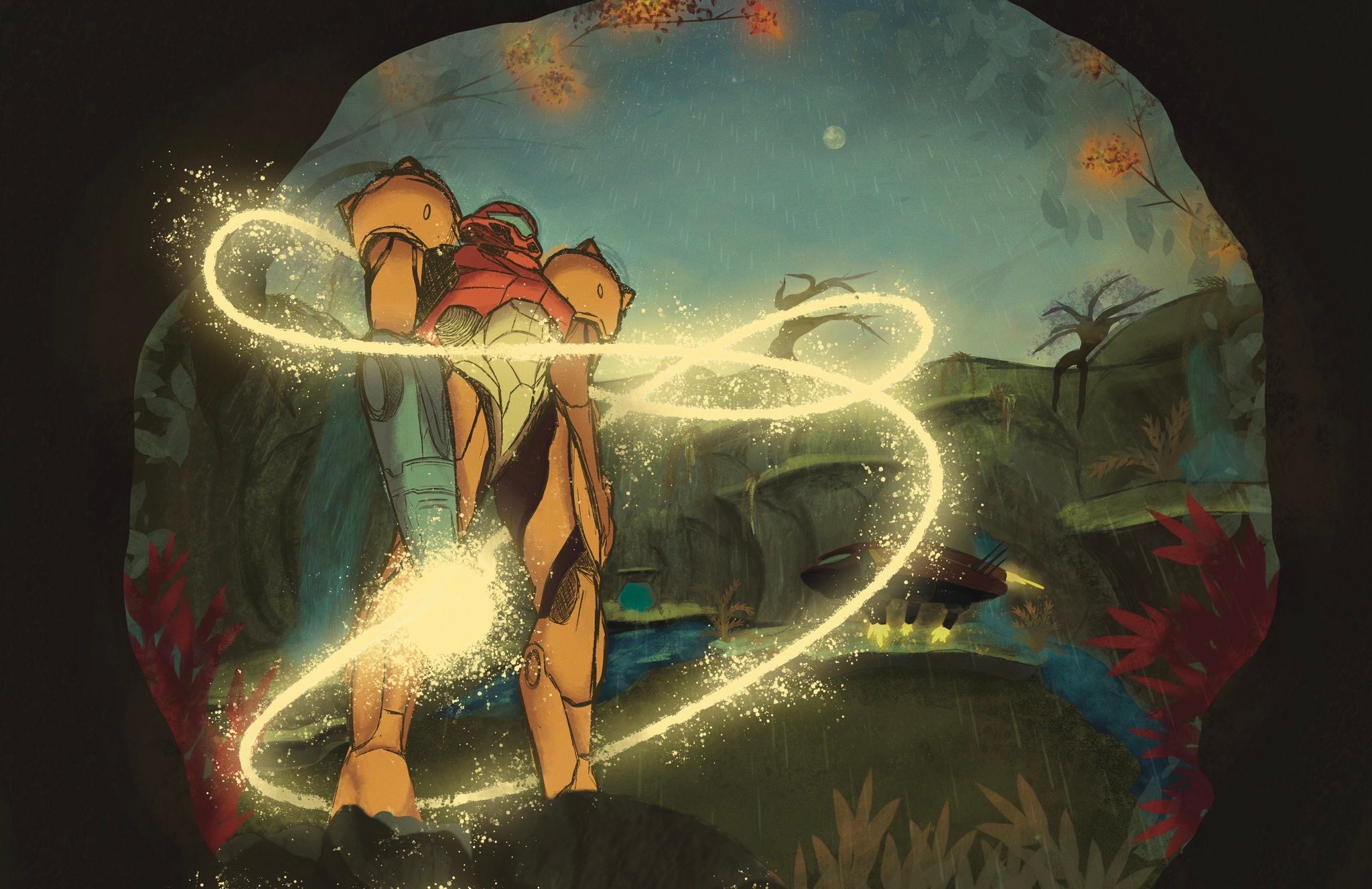 Metroid Prime Concept Art Wallpaper