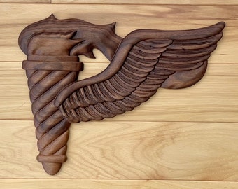Wooden Army Pathfinder Badge - Etsy