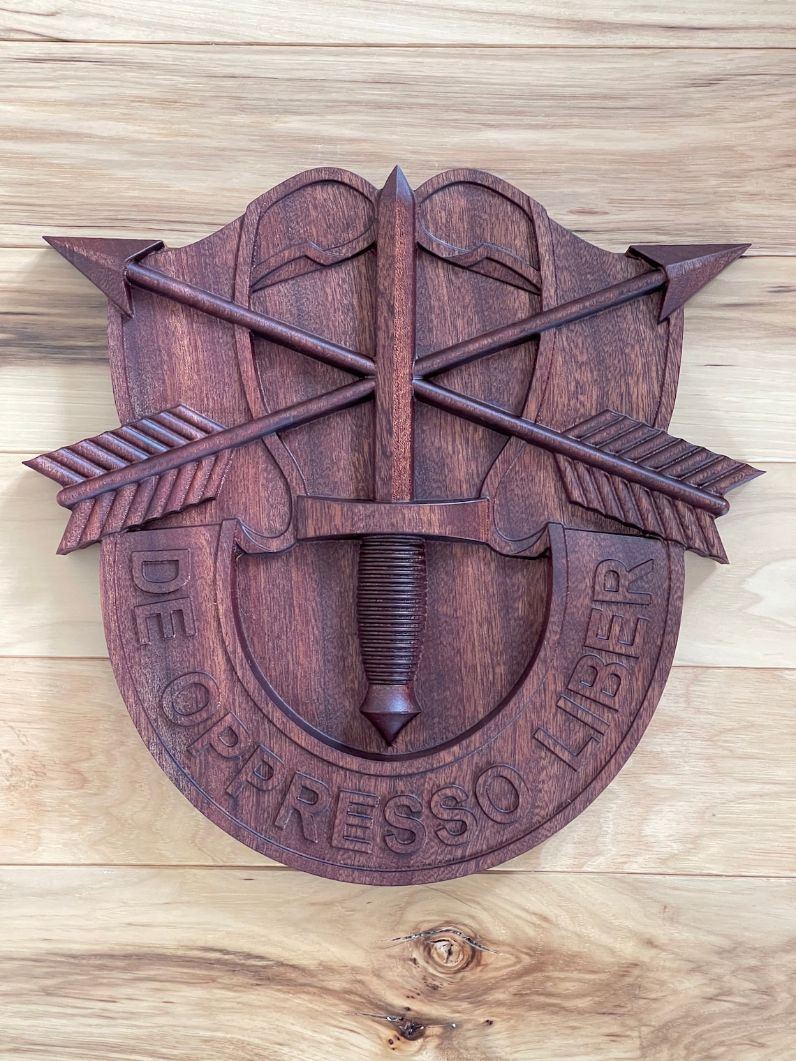 Special Forces Crest / Unit Insignia Plaque | Etsy