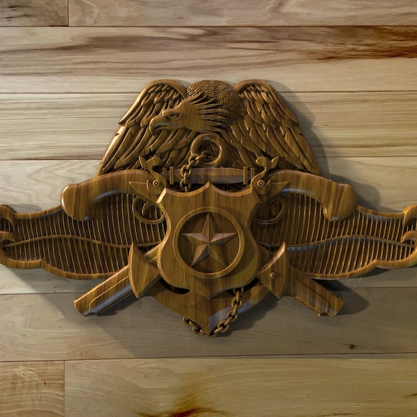 Us Navy Security Forces Badge Svg - Etsy