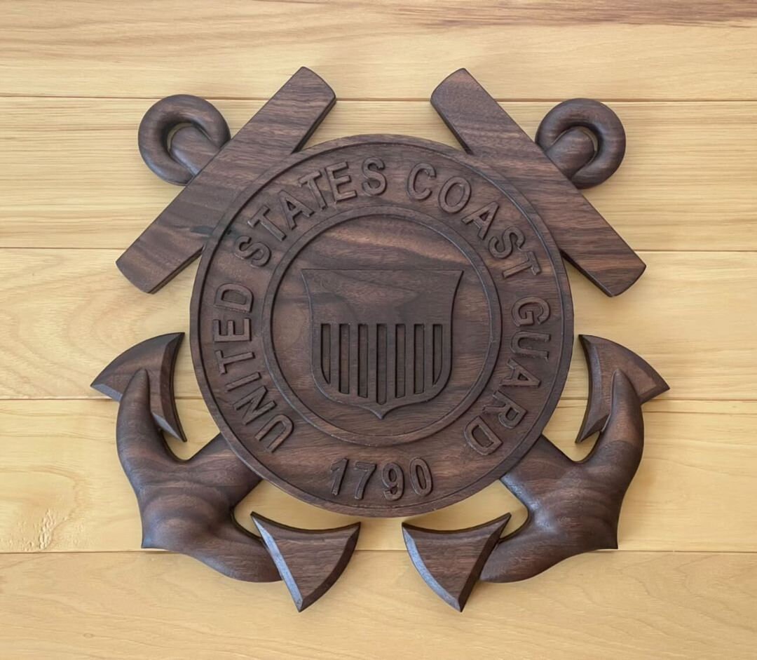 United States Coast Guard Crest - Etsy